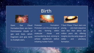 The Life Cycle of Stars Complete Presentation | PPTX