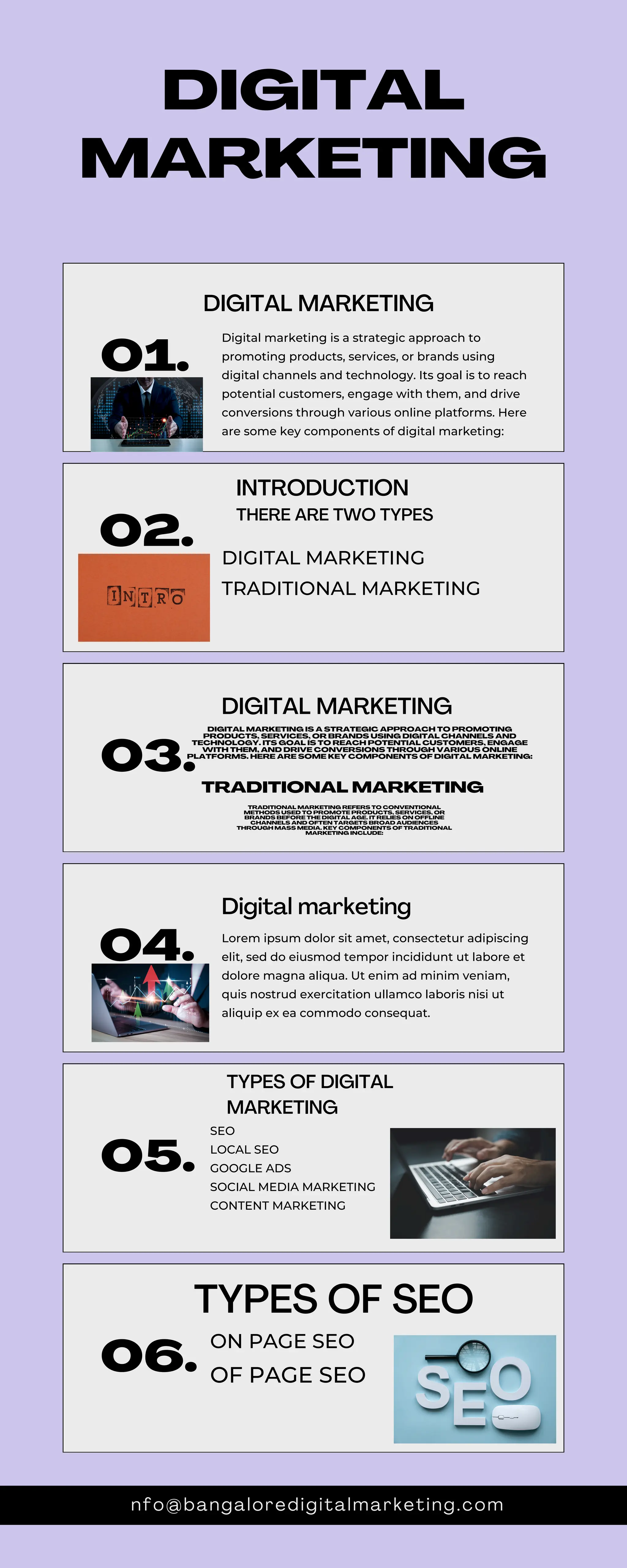 DIGITAL MARKETING BANGALORE INFOGRAPHICpdf | PDF