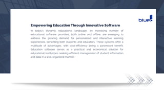 All You Need To Know About Educational Software | PPTX