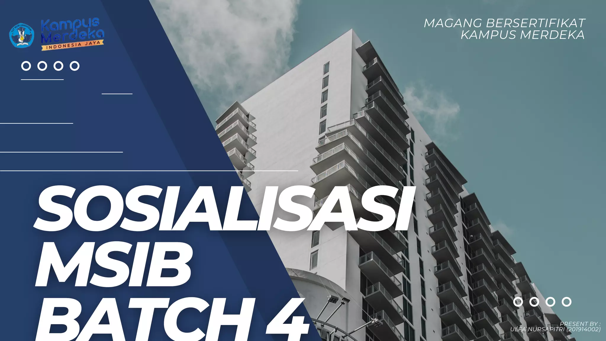 Sosialisasi MSIB Kampus Merdeka Batch 4 | PDF