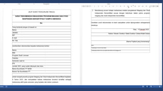 Sosialisasi MSIB Kampus Merdeka Batch 4 | PDF