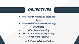 Scope of software testing course in future for freshers | PPT