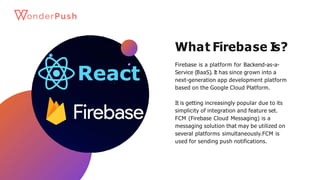 How Firebase Works With React Native Push Notifications | PPT
