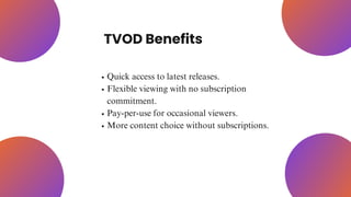AVOD VS SVOD VS TVOD | PDF