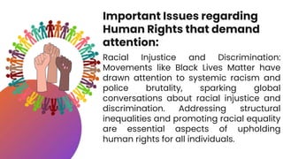Presentation on Human Rights in Currents Scenario.pptx | Debated ...