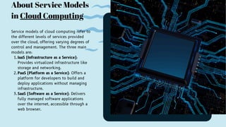 Service Model of Cloud Computing (Iaas, Saas, Paas) | PDF
