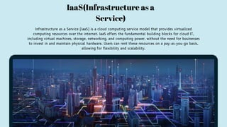 Service Model of Cloud Computing (Iaas, Saas, Paas) | PDF