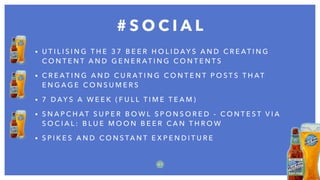 Blue Moon - Advertising Plan (Group Project) | PPT