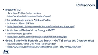BLE GATT Database | PPT