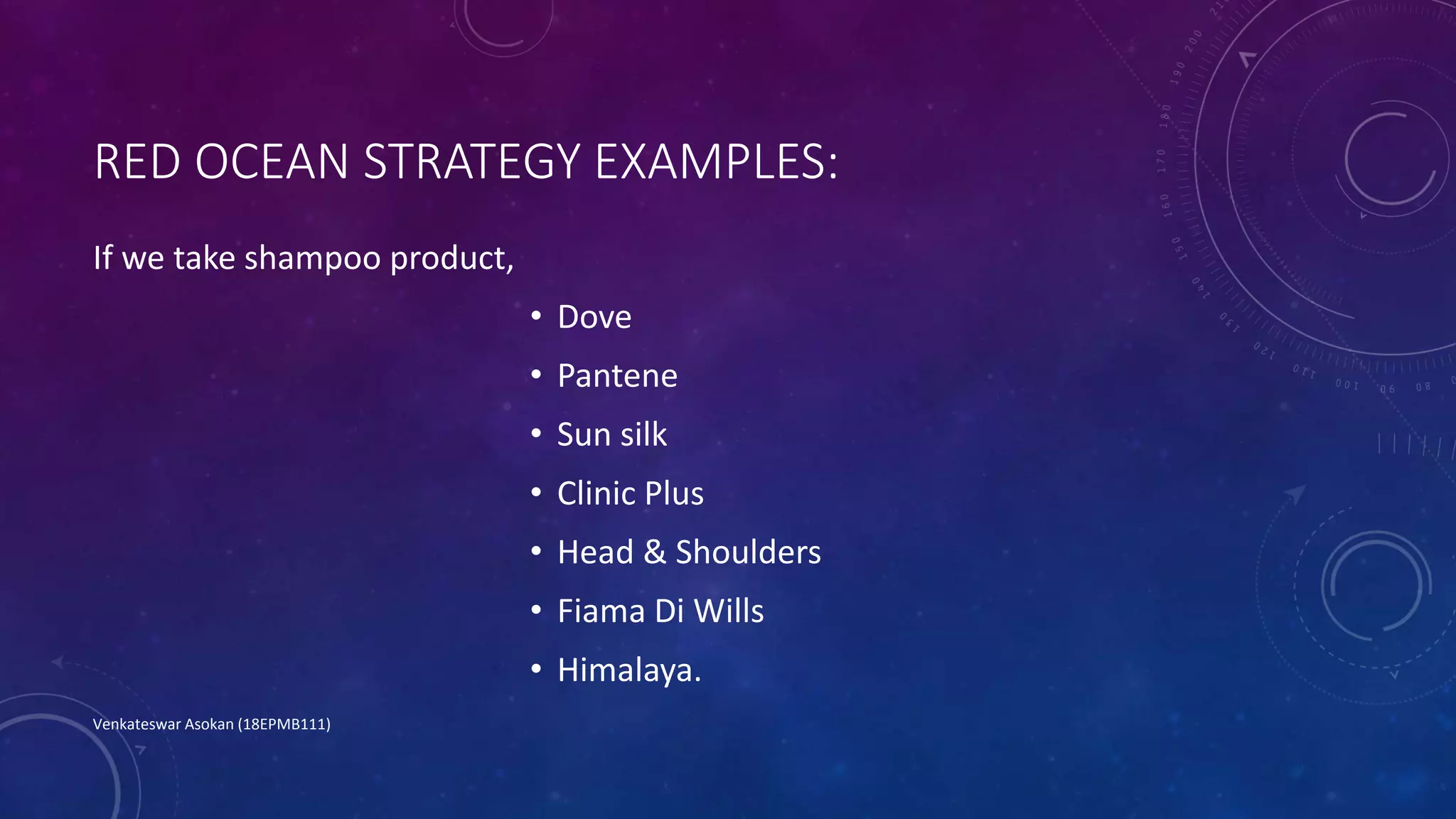 Blue ocean and red ocean strategies | PPTX