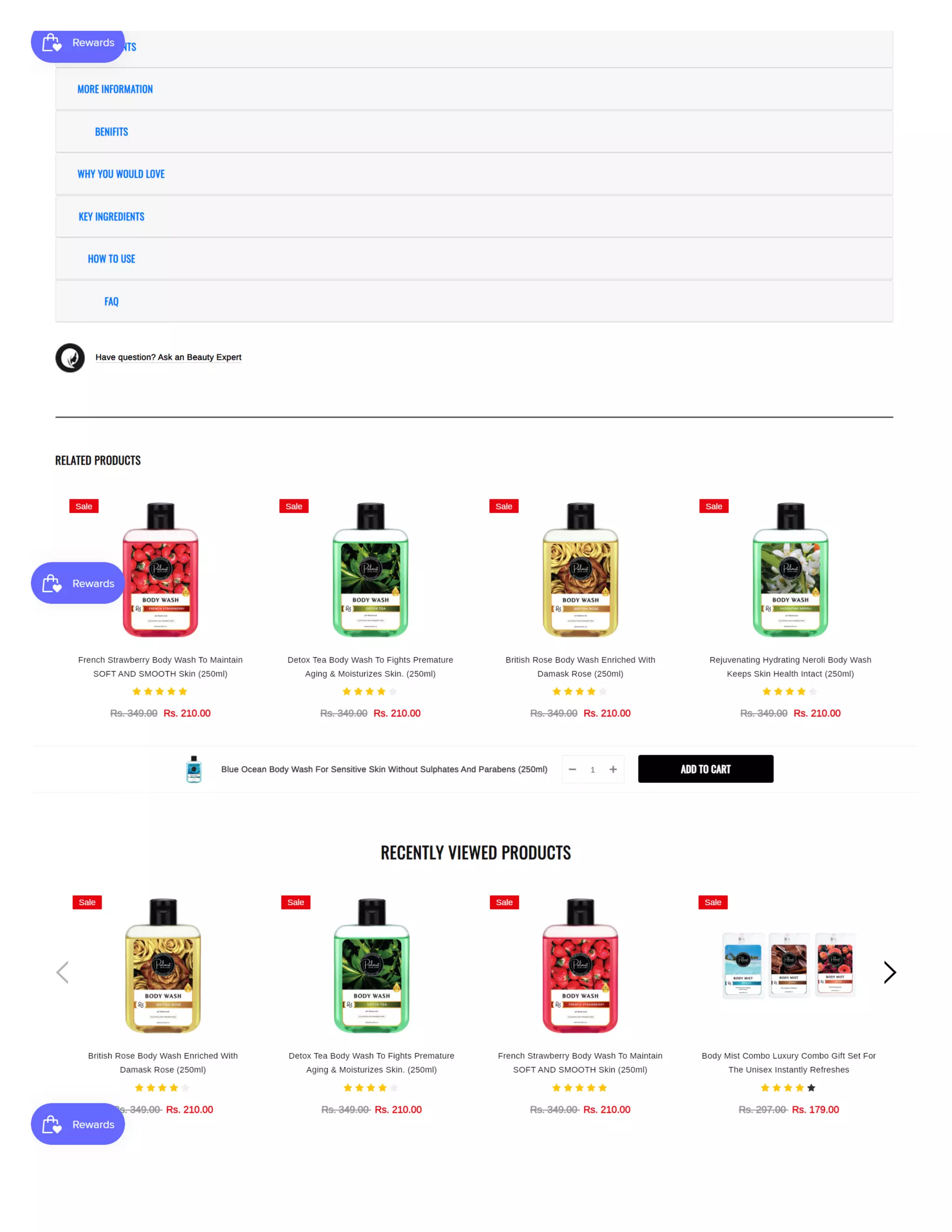 Blue ocean body wash | PDF