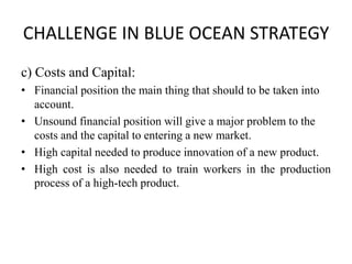 Blue ocean challenge | PPT