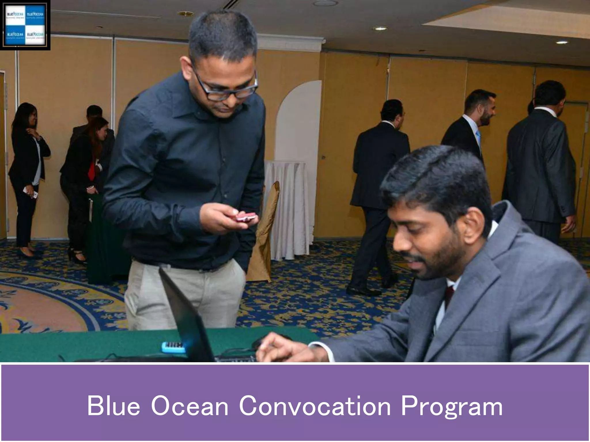 Blue Ocean Convocation Program | PPT