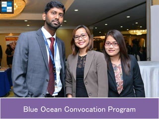 Blue Ocean Convocation Program | PPT