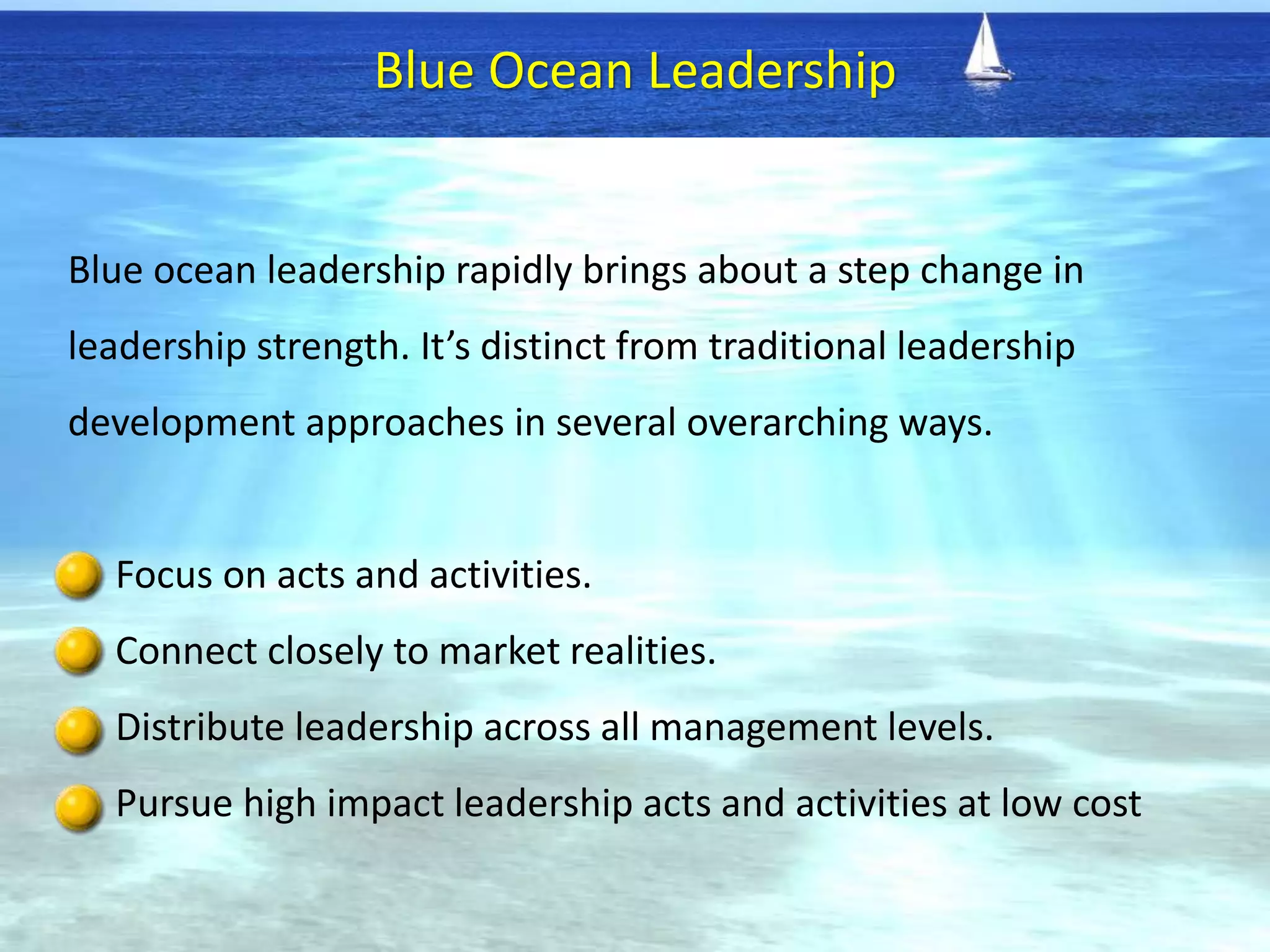 Blue Ocean Leadership | PPTX