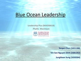 Blue Ocean Leadership | PPTX