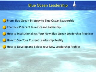 Blue Ocean Leadership | PPTX