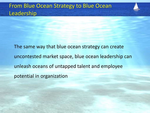 Blue Ocean Leadership | PPT