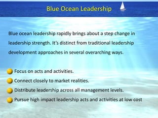 Blue Ocean Leadership | PPT