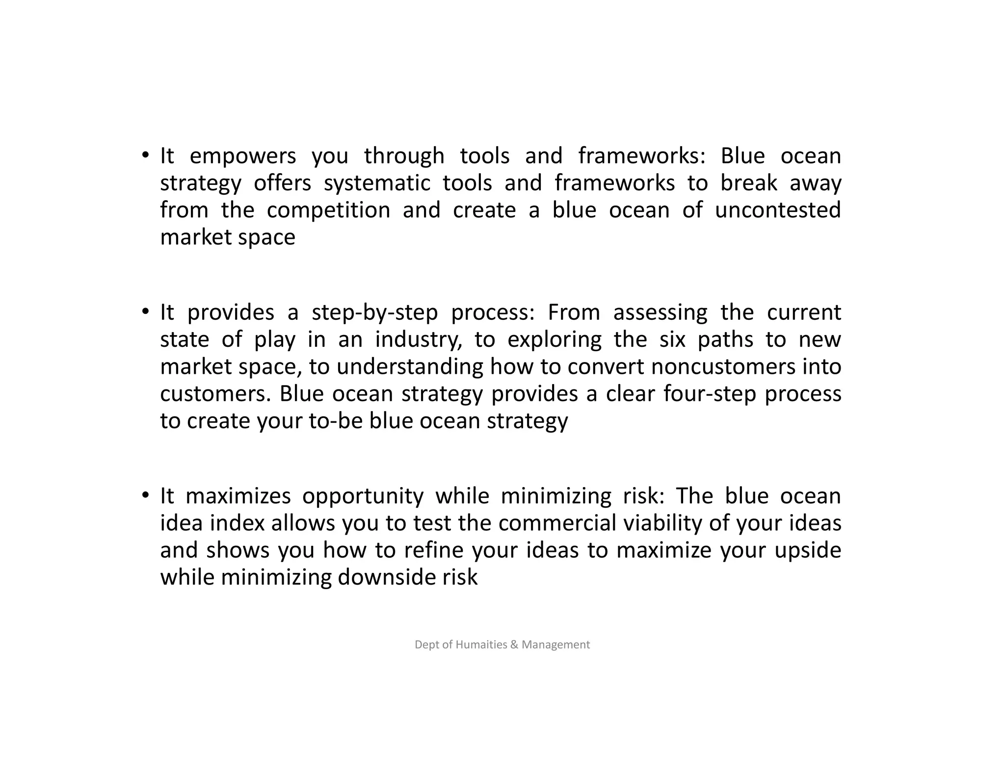 Blue ocean ppt | PDF