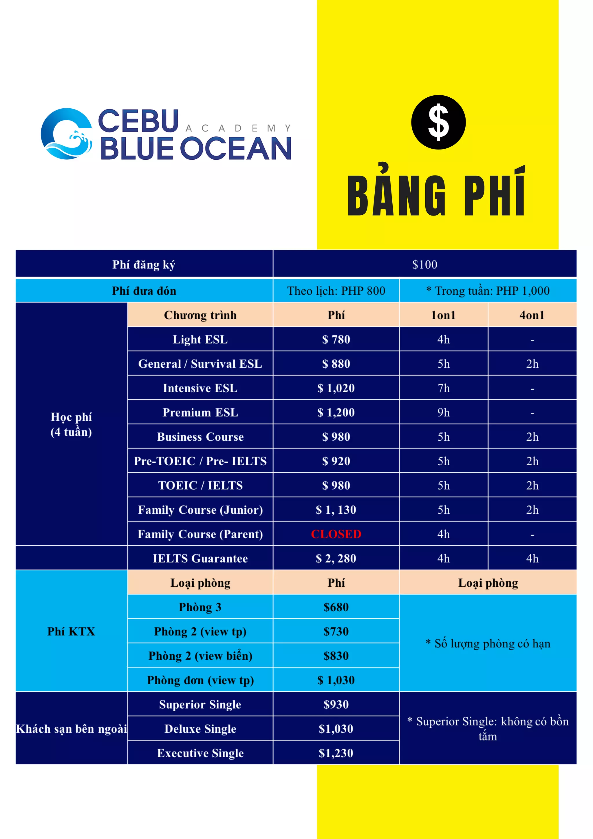 Cebu Blue Ocean (CBO) Program brochure with price 2019 | PDF