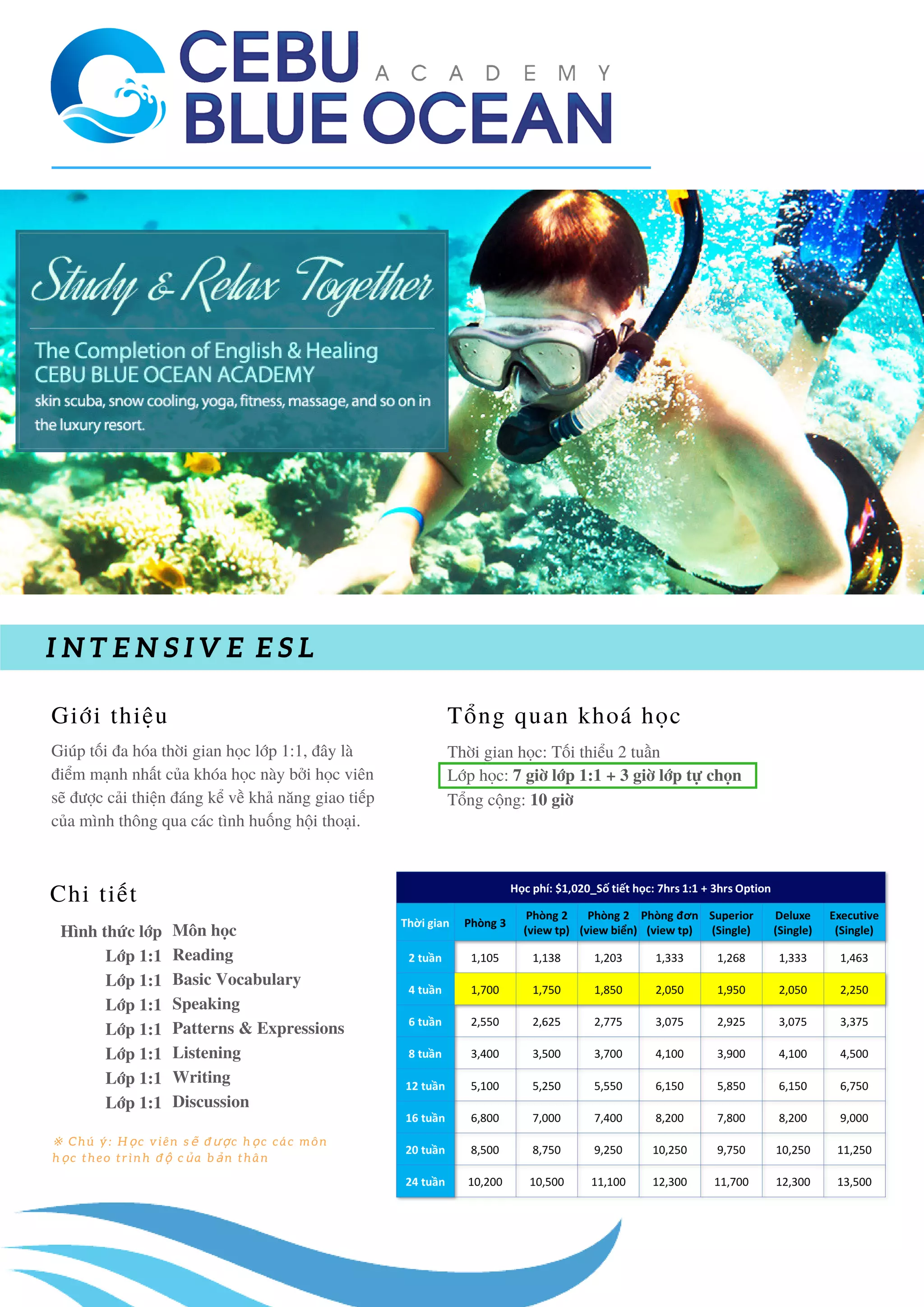 Cebu Blue Ocean (CBO) Program brochure with price 2019 | PDF