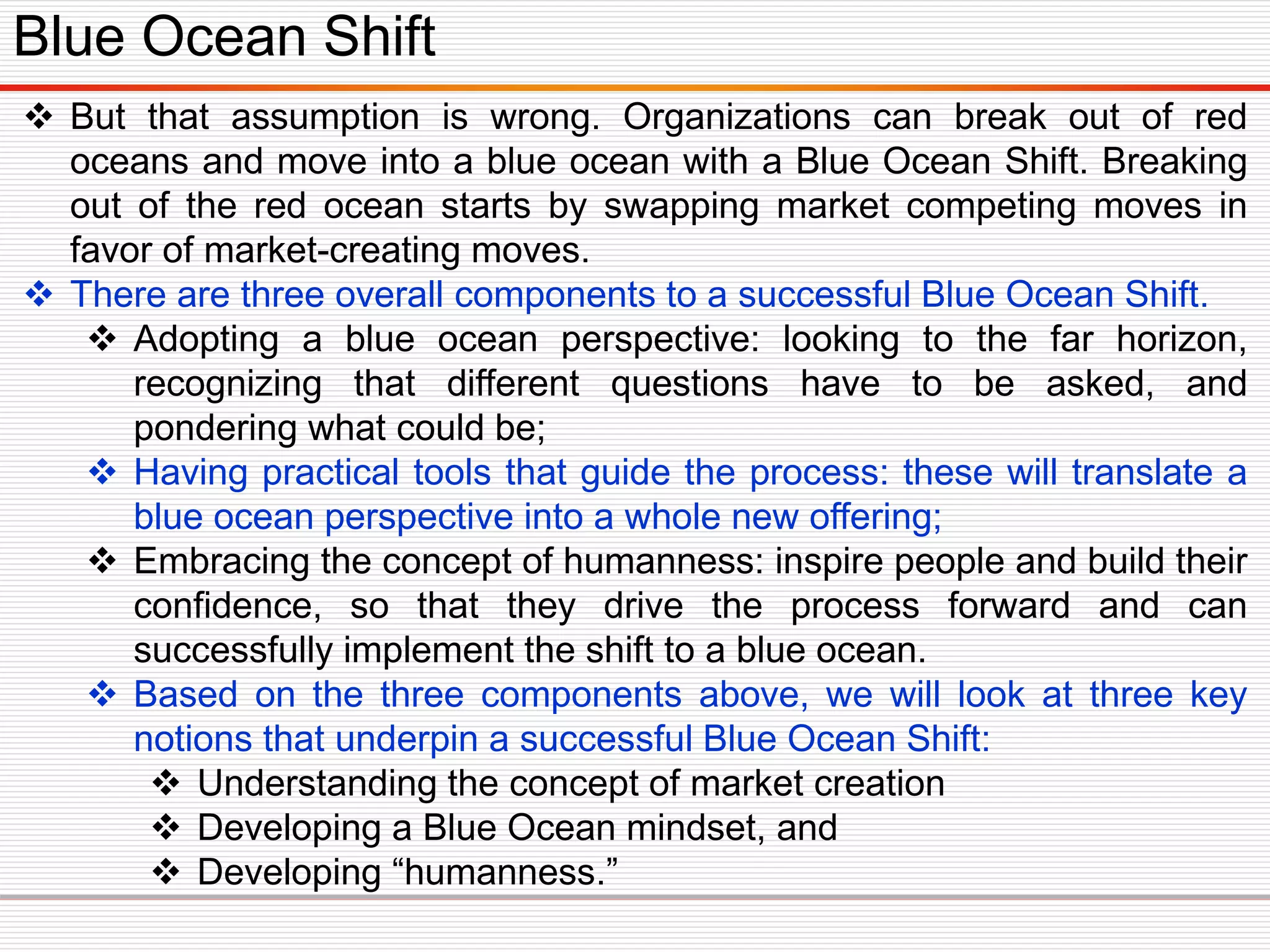 Blue Ocean Shift | PDF