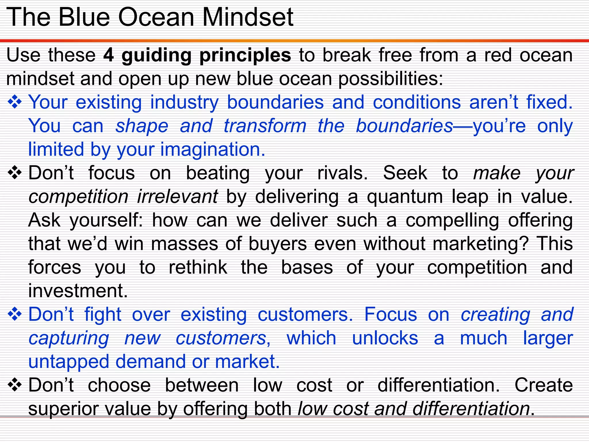 Blue Ocean Shift | PDF