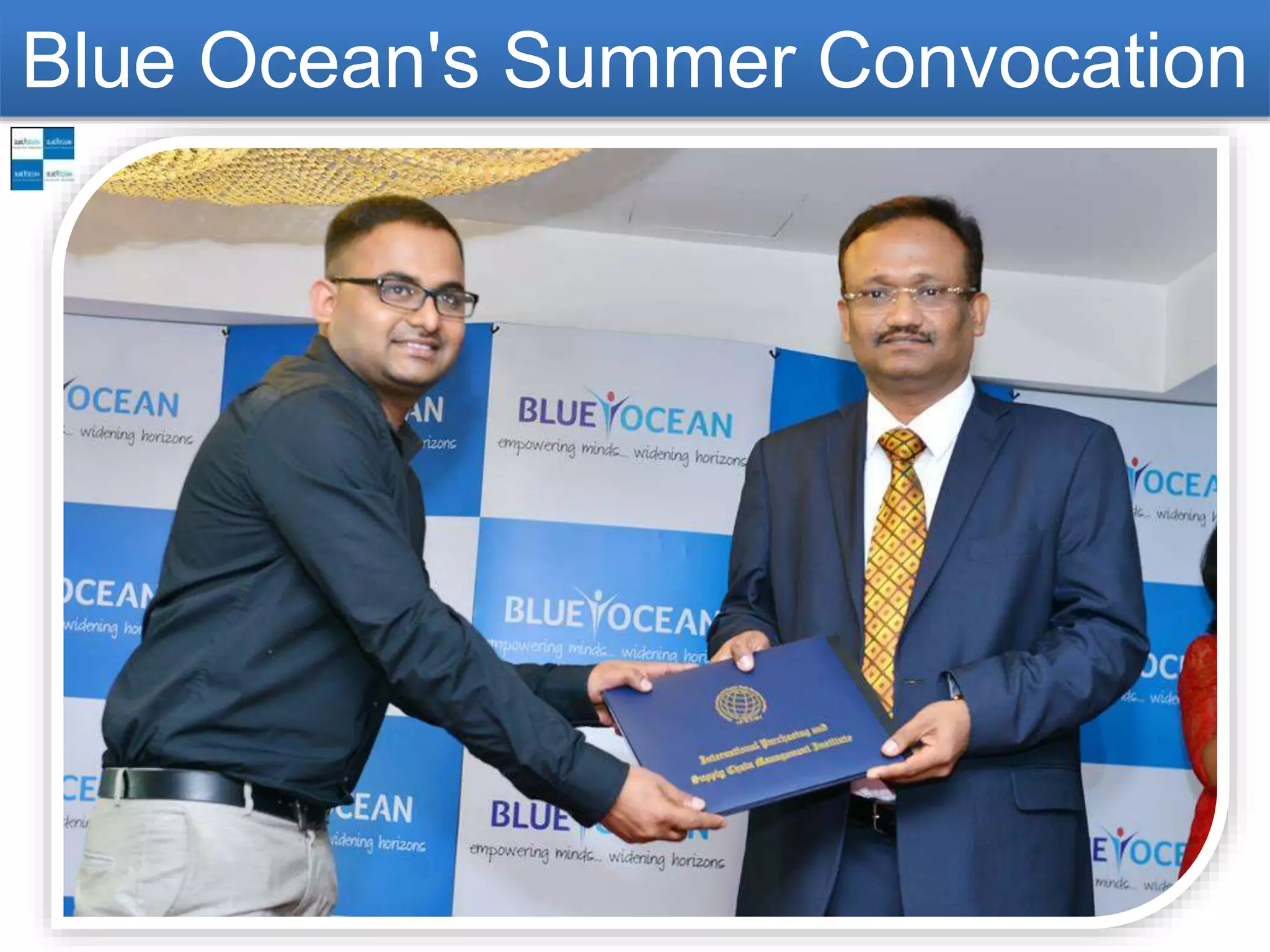 Blue Ocean's Summer Convocation | PPSX