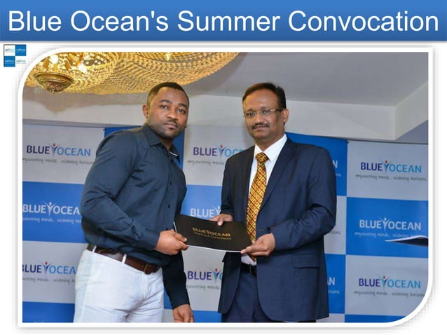 Blue Ocean's Summer Convocation | PPT