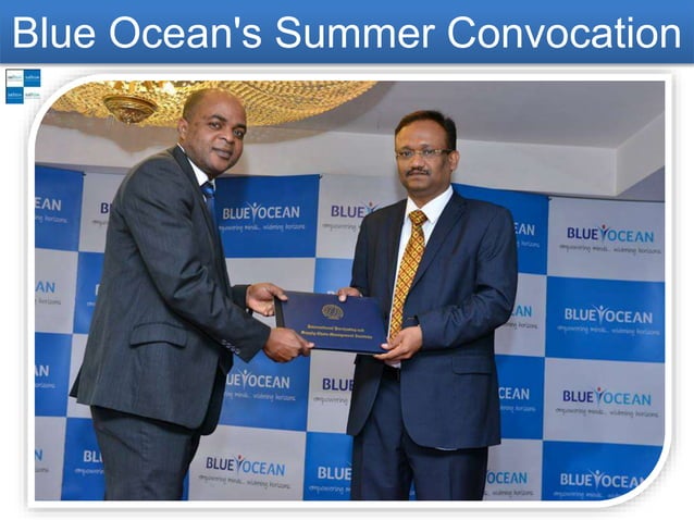 Blue Ocean's Summer Convocation | PPT