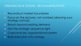 Blue ocean strategy | PPTX