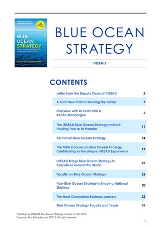 Blue ocean strategy | PDF
