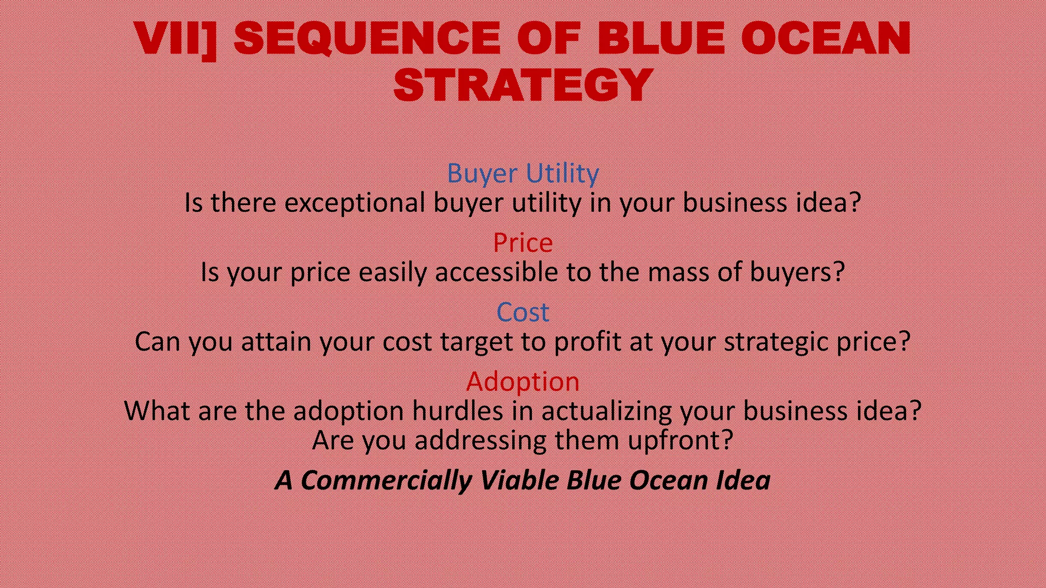Blue ocean strategy | PPT