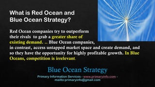 Blue oceanstrategy data base | PDF