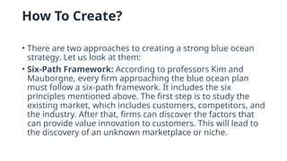 Blue Ocean Strategy.pptx explaining every aspect | PPTX