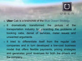 Blue ocean strategy Ppt | PPTX