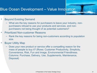 Blue ocean strategy pp education (short version) | PPT