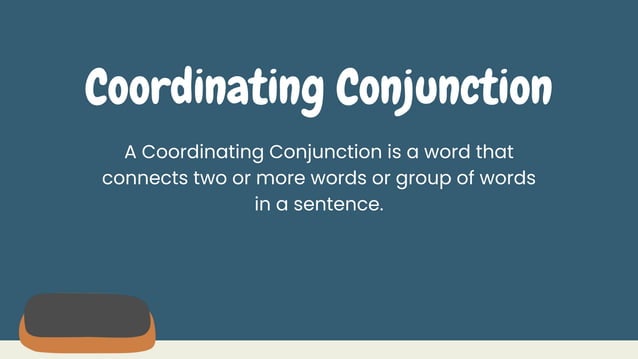 Blue Orange Minimalist Coordinating Conjunctions English Presentation.pptx