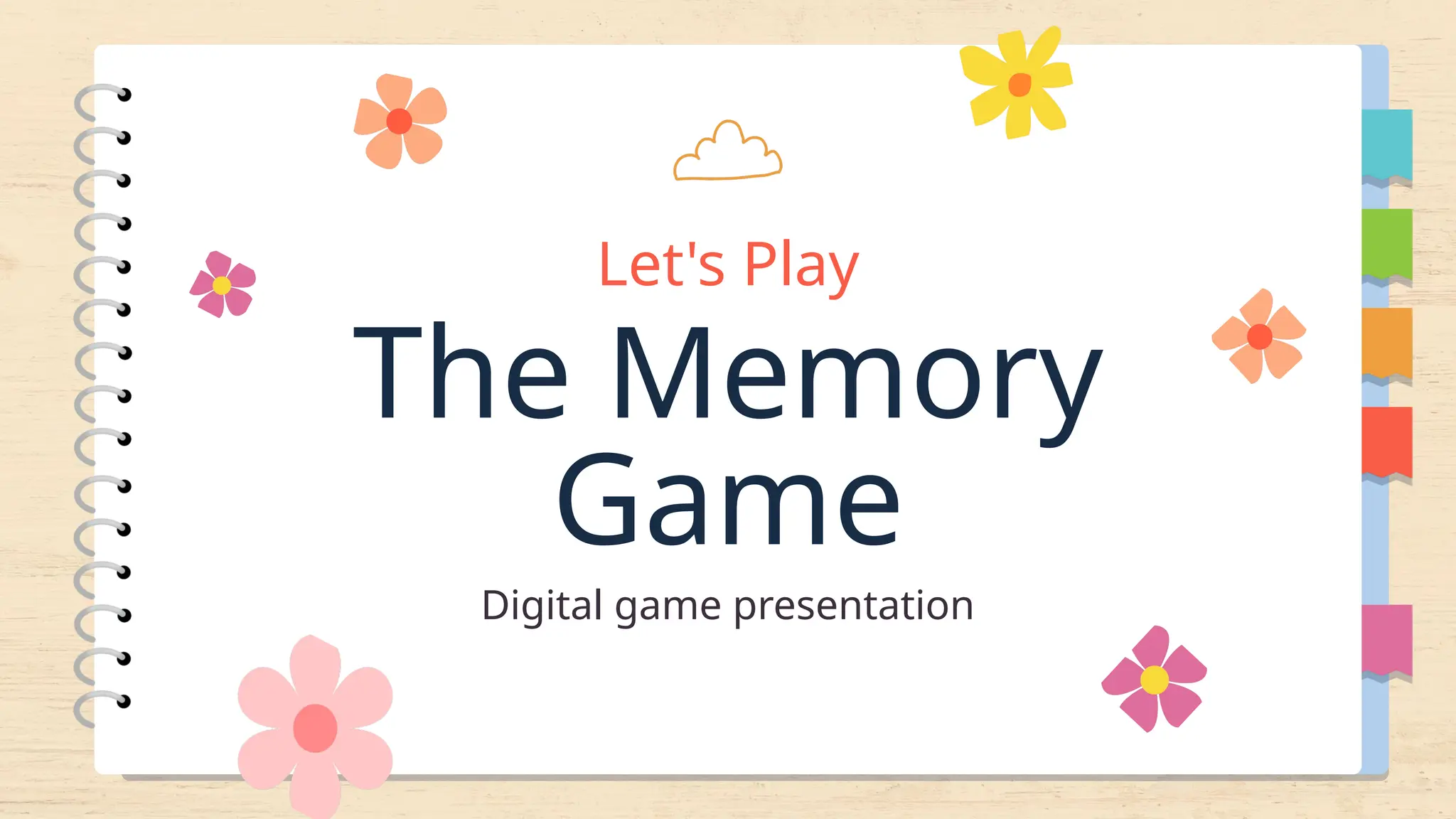 Blue Orange Playful Illustration Memory Game Presentation.pptx