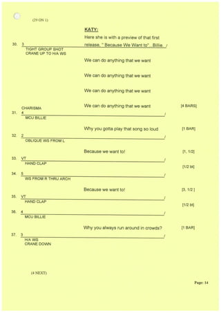 Blue Peter Camera Script | PDF