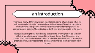 Blue Pink Yellow Pastel Line English Graphic Novel Conventions ...