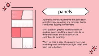 Blue Pink Yellow Pastel Line English Graphic Novel Conventions ...