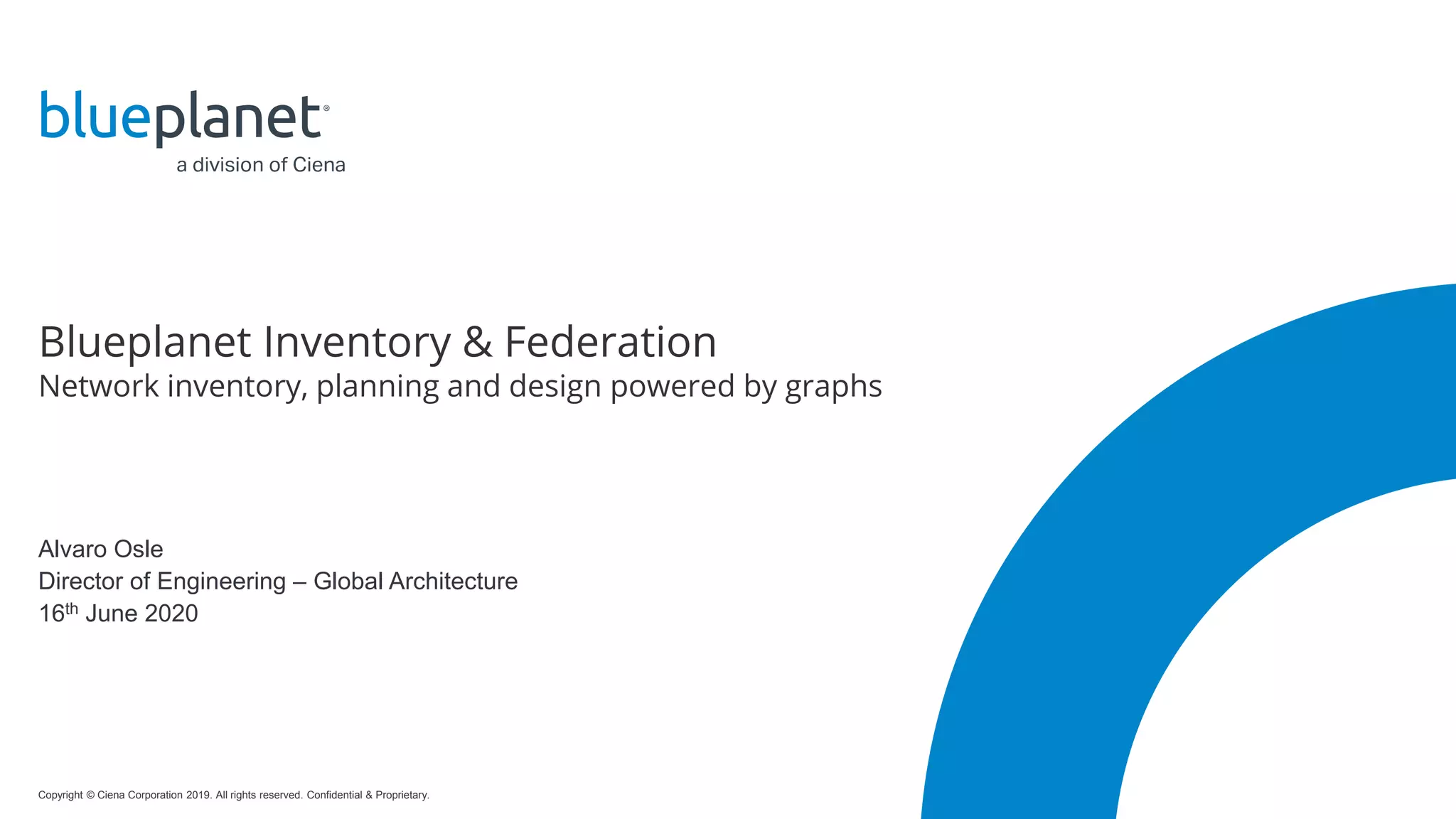 Blueplanet Inventory & Federation - Alvaro Osle, blueplanet | PDF