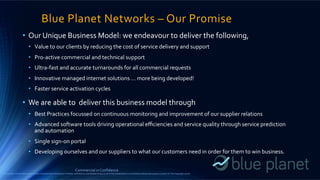 Blue planet Networks Overview | PPTX