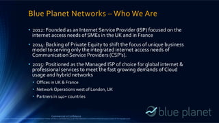 Blue planet Networks Overview | PPTX