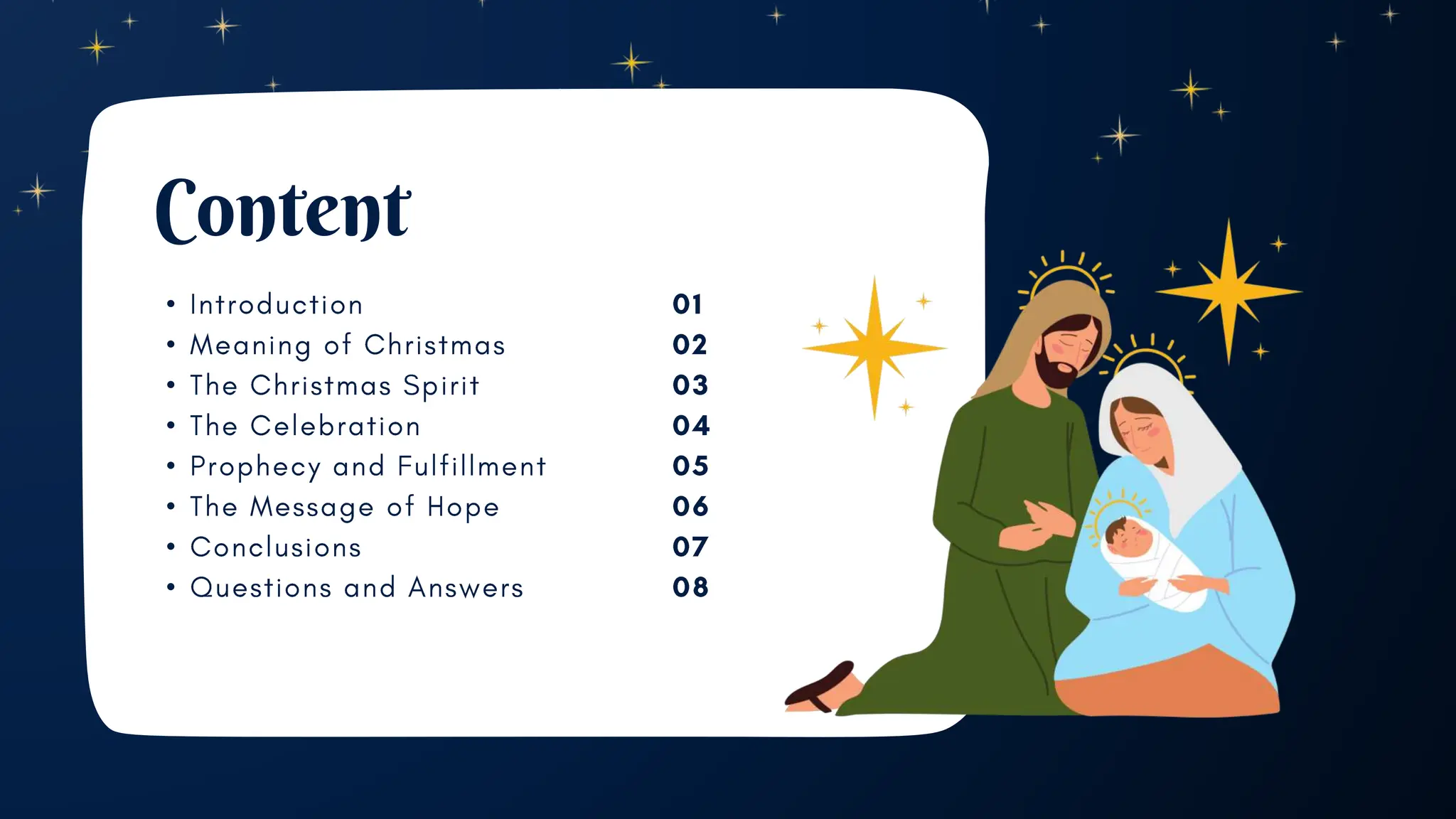 Blue Playful Illustrative Birth of Jesus Christmas Presentation.pptx