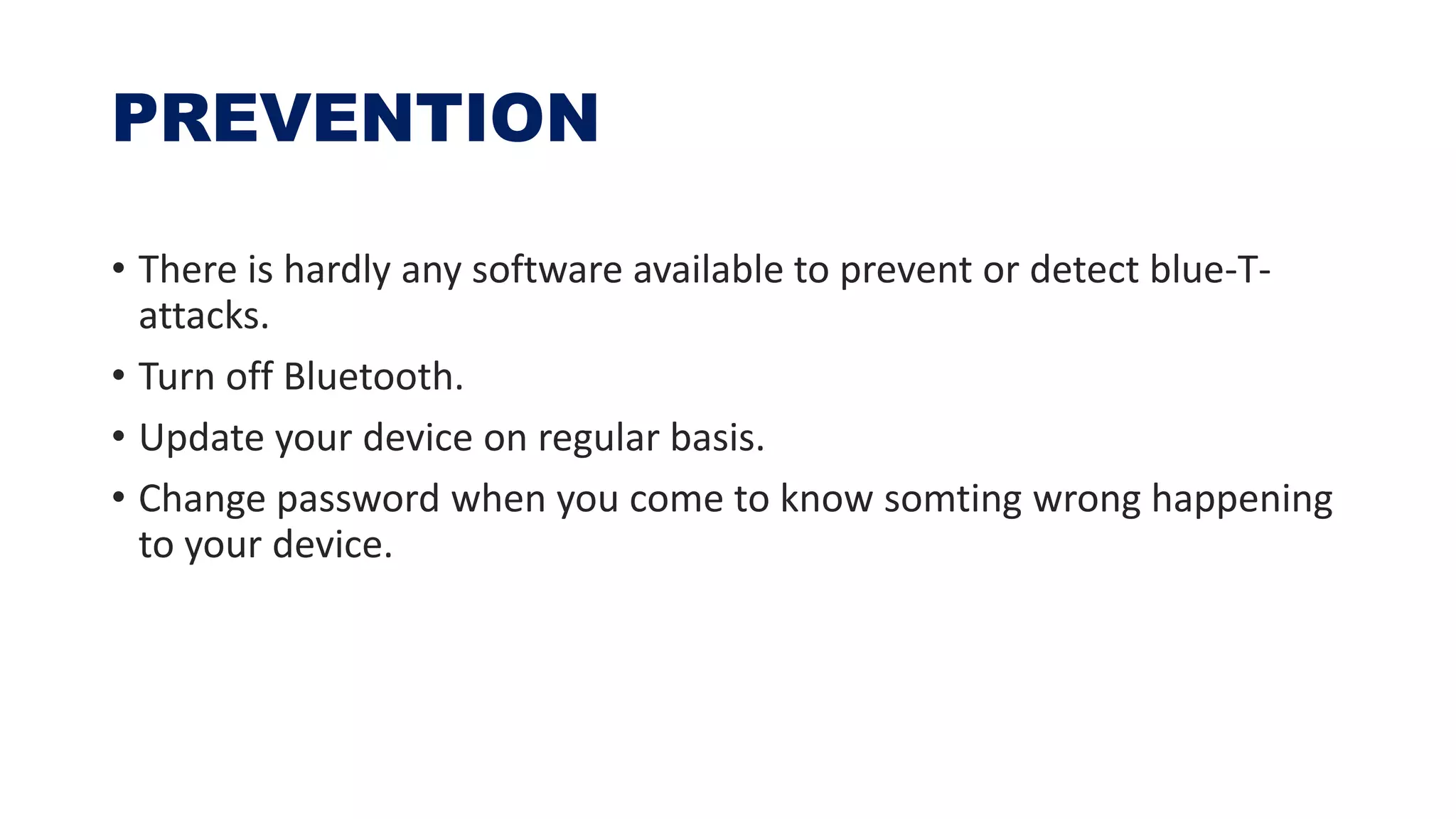 Bluetooth Hacking | PPTX