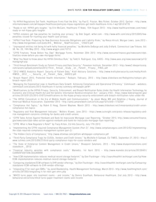 Enterprise Content Management for Regulatory Compliance in Healthcare and Credit Unions | PDF