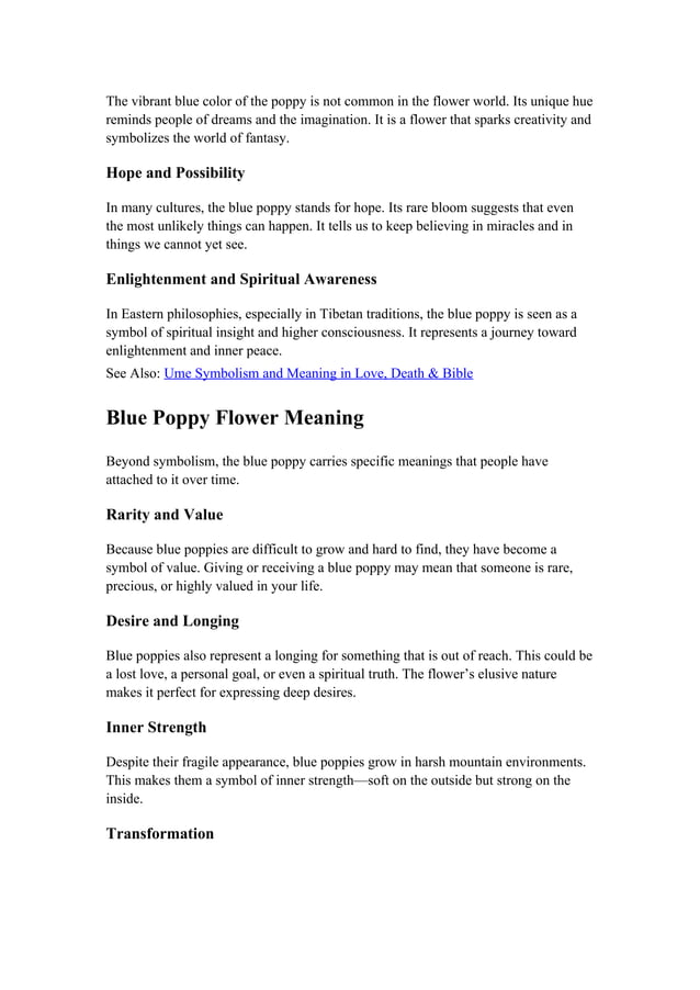 Blue Poppy Symbolism and Meaning in Love, Death & Bible.docx